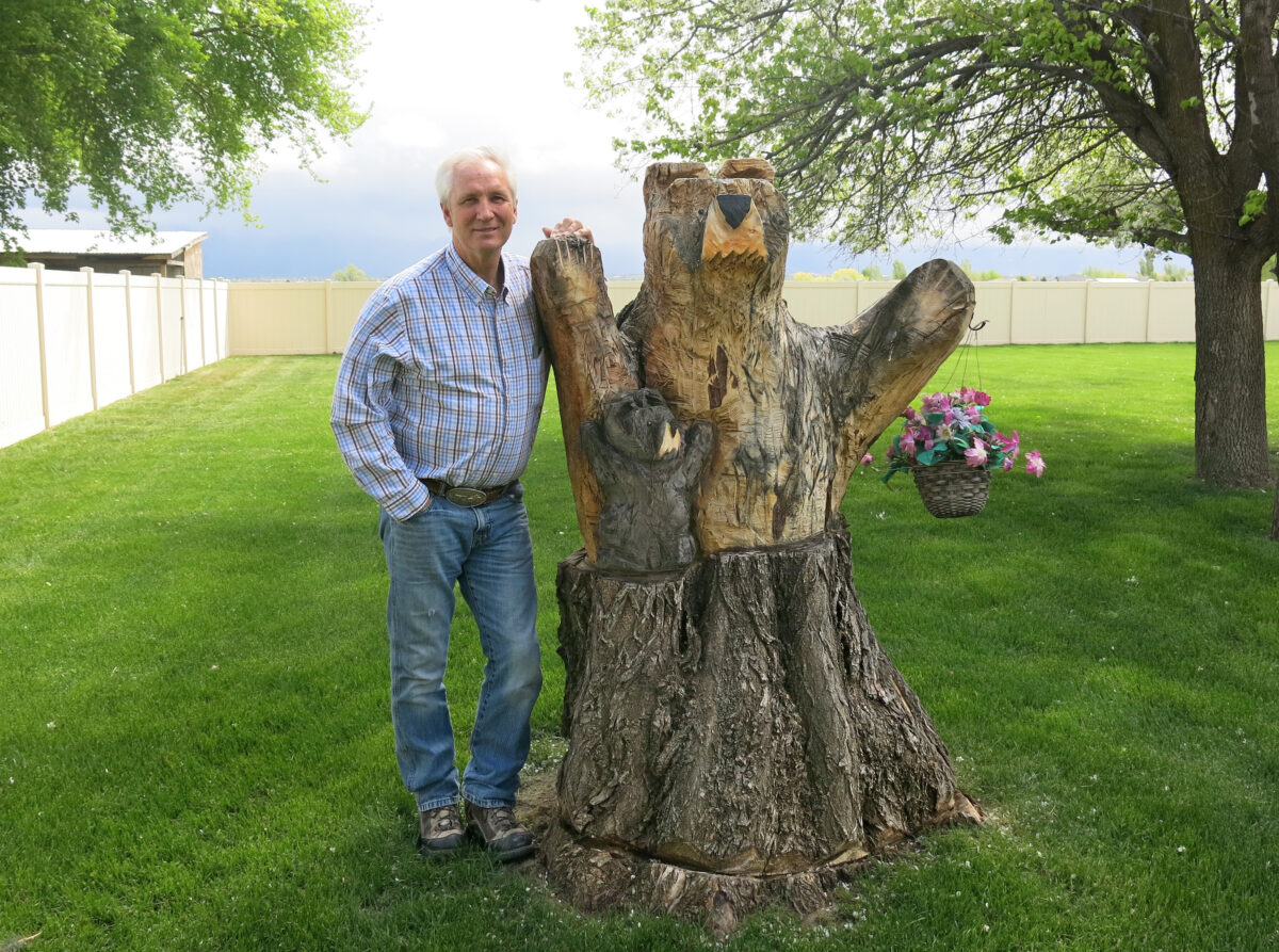 Crafters Anonymous: Utah man transforms unwanted trees into art with ...